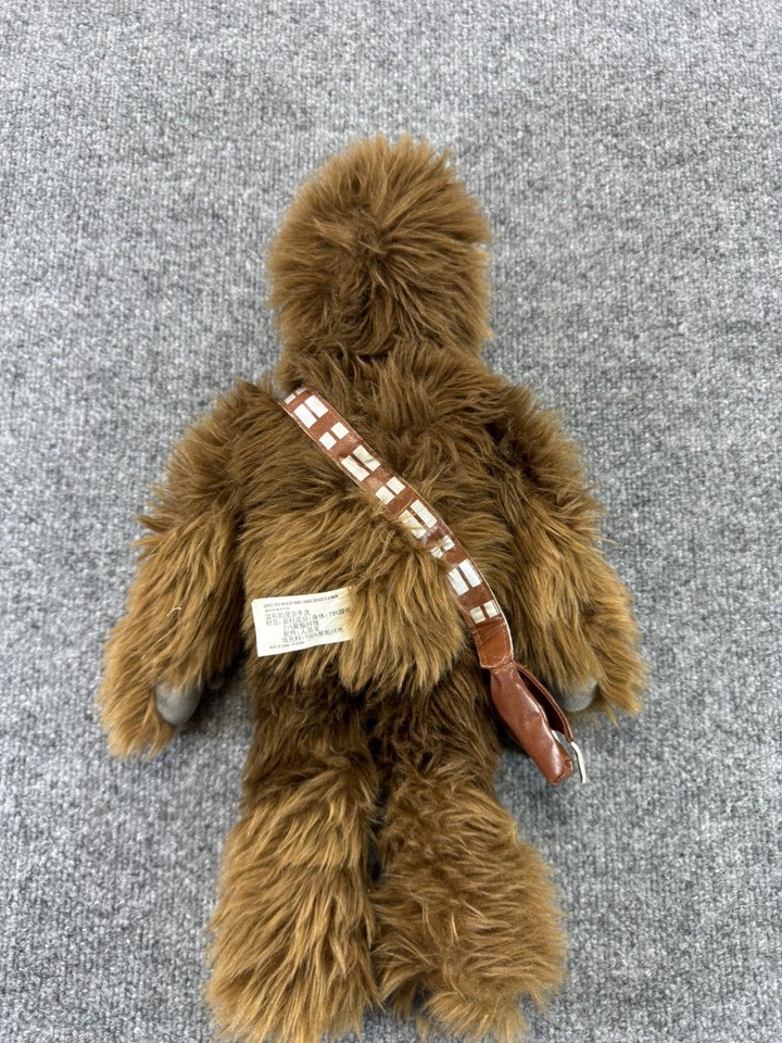 Authentic Disney Parks Star Wars Chewbacca Plush Doll 19” Stuffed ...