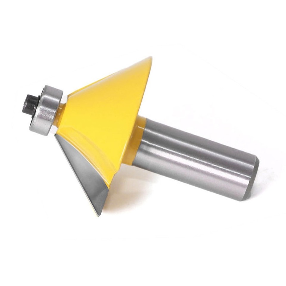 Chamfer Edging Router Bit 1pc 45 Degree Bevel Edging Chamfer Router Bit ...