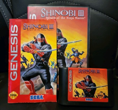 Shinobi III 3: Return of the Ninja Master (Sega Genesis) Complete ...