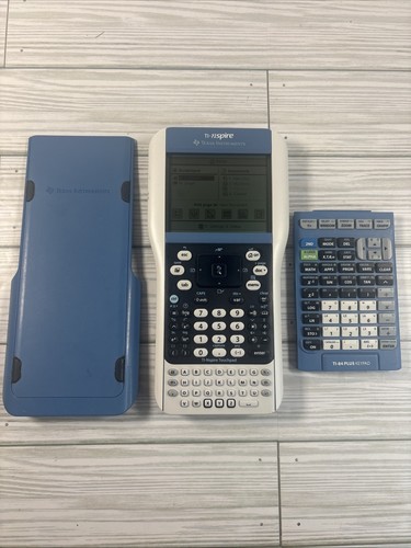 Texas Instrument TI-Nspire Graphing Calculator w/ 2 Keypads & Back ...