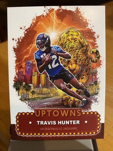 Travis Hunter Art Jacksonville Jaguars Card | eBay
