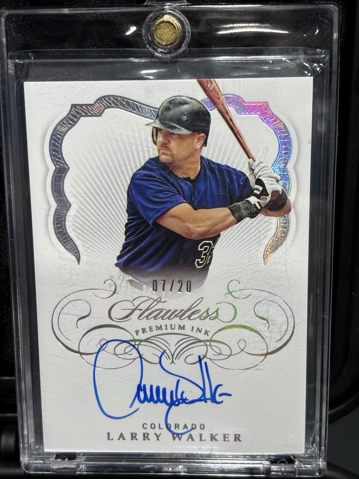 Panini Flawless Larry Walker Autograph /20 | eBay