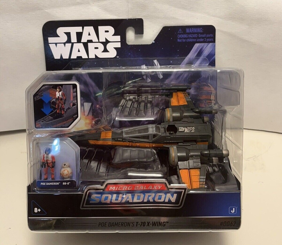 Star Wars Micro Galaxy Squadron 3Pack V-Wing, X-Wing, Anakin's ...