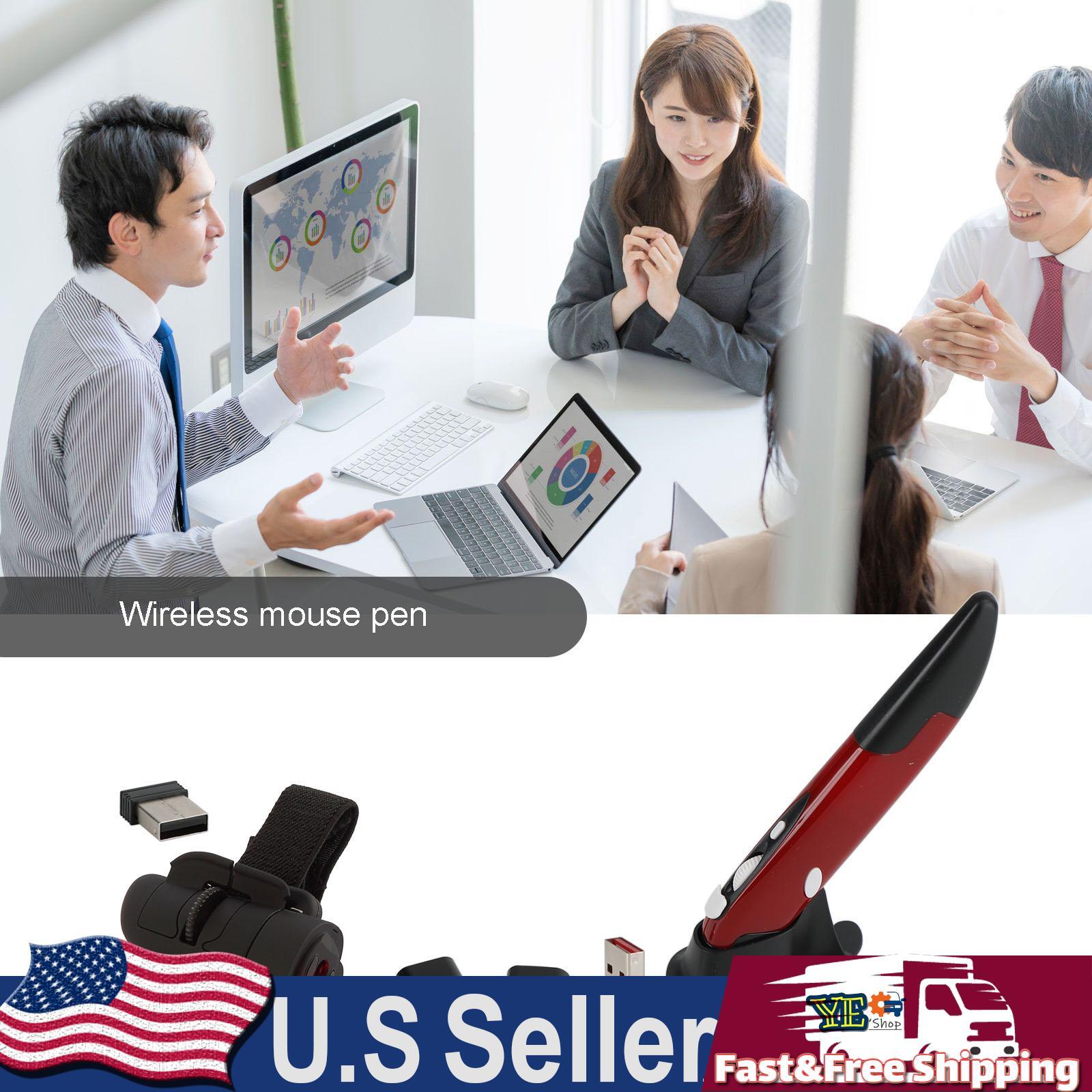 High Speed Mini 2.4GHz Wireless Mouse Innovative Finger Ring Mice / Pen ...