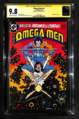 Omega Men #3 CGC 9.8 - First Appearance Lobo Signed Keith Giffen 1983 ...