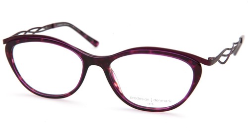 NEW PRODESIGN DENMARK 5647 c.3532 Violet EYEGLASSES 51-16-140mm B36mm ...