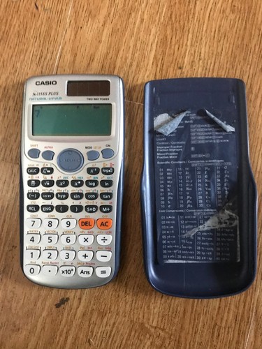 Casio fx-115es Plus Natural V.P.A.M TESTED | eBay