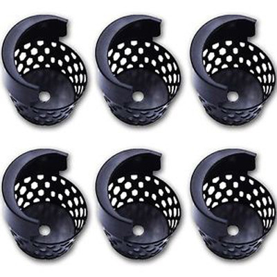 New Plastic Web Drop Pockets Set of 6 Billiard Pool Table Liners FREE ...