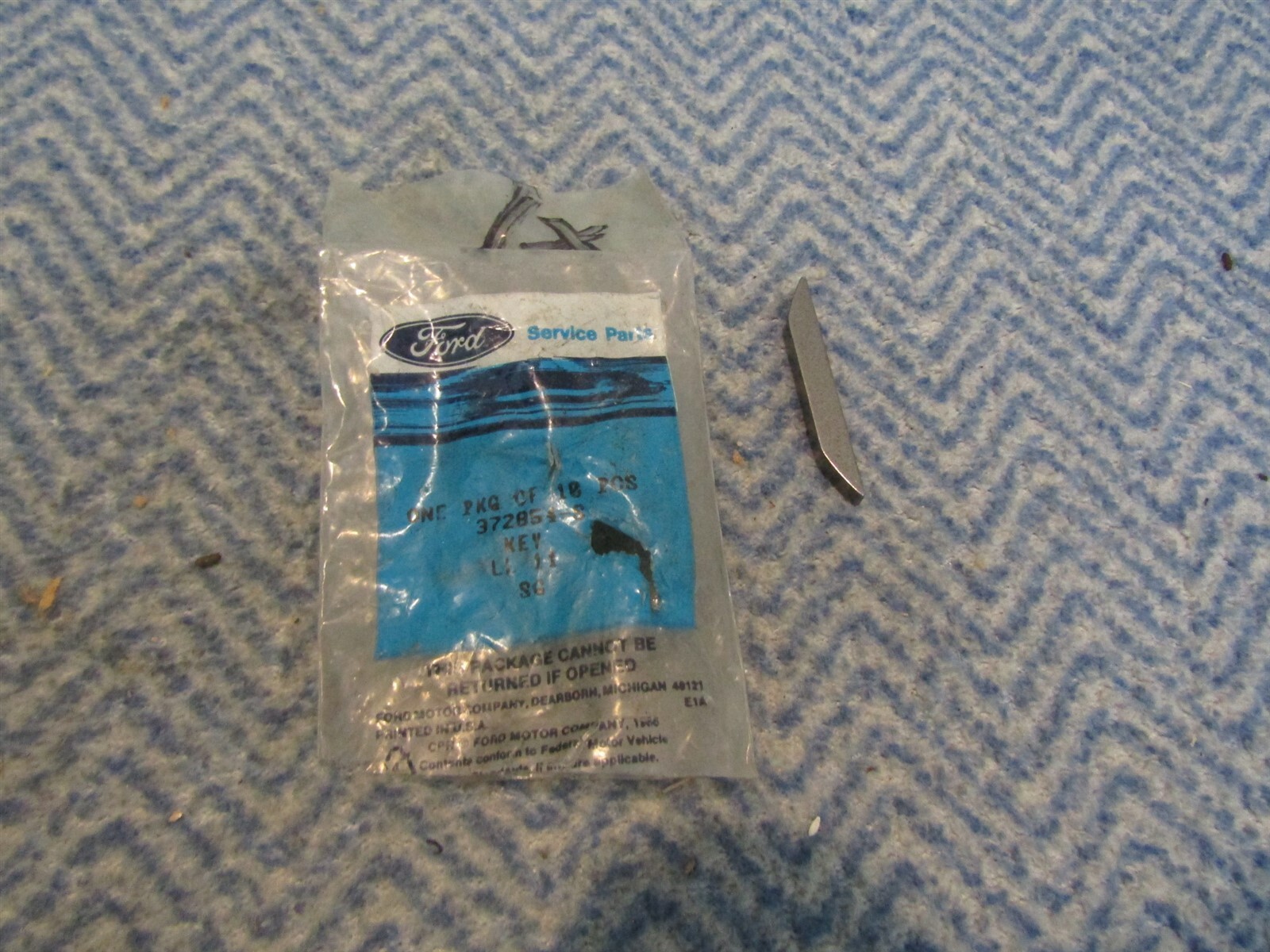 NOS 1969 1970 FORD MUSTANG BOSS 302 1970 -74 351C CRANKSHAFT WOODRUFF ...