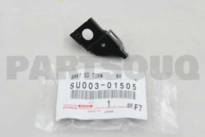 SU00301505 Genuine Toyota RETAINER, FRONT BUMPER SIDE, RH SU003-01505 ...