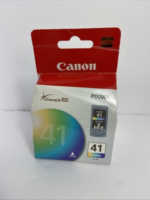 Canon 41 Color CL-41 Tri-Color Chromolife100 Ink Cartridge NIB NEW | eBay