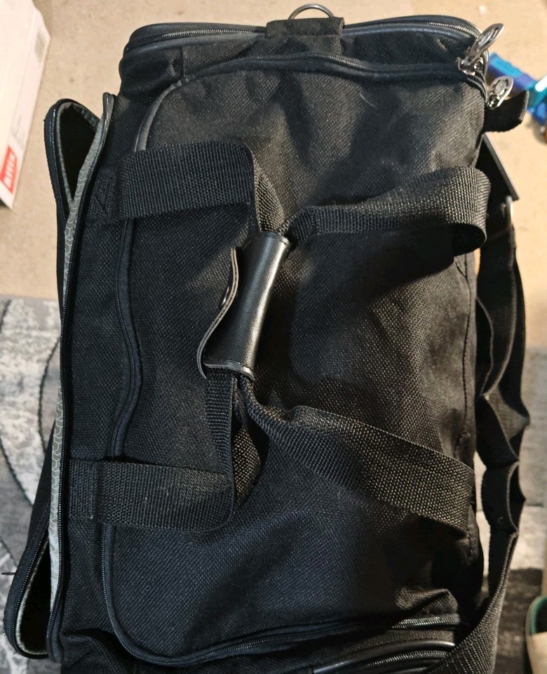 Vintage Atlantic Luggage Travel Carry-On Duffel Bag with Strap Tote Gym ...