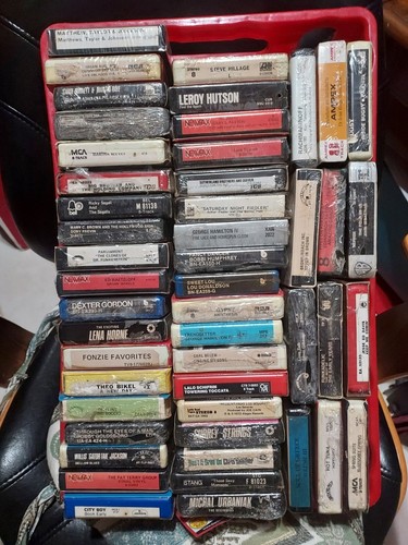 RARE 8 TRACK TAPES-$3 each of YOUR CHOICE-VARIOUS GENRE and ARTISTS-WE ...