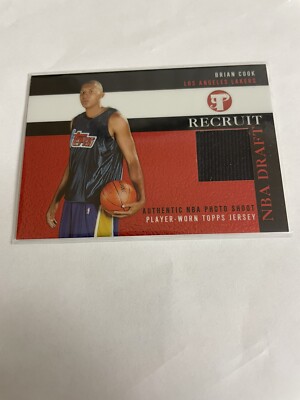 2003-04 Topps Pristine Recruit NBA Photo Shoot Brian Cook | eBay