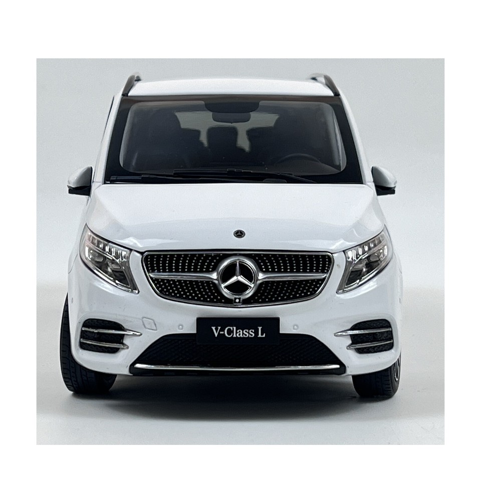 1:18 Scale Paudi Mercedes Benz V-Class V260L MPV White Diecast Model Car | eBay