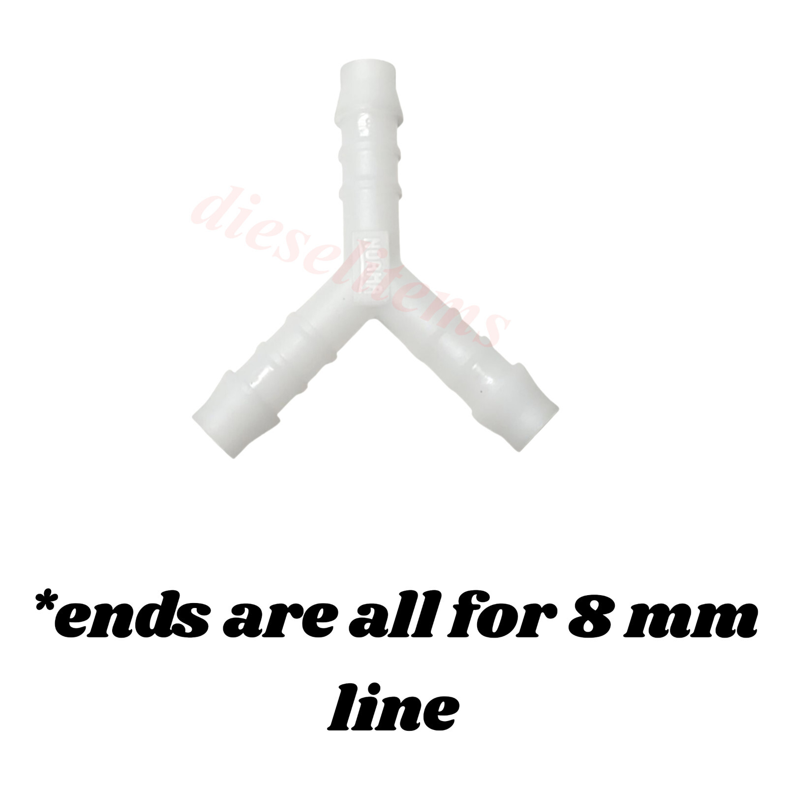 Fuel Line Split Diesel, Gas, Water, fits rubber line with an ID of 8mm ...