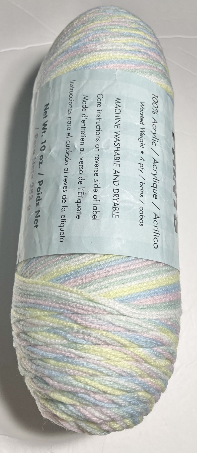 Caron - JUMBO PRINT YARN. 1 Pk BABY RAINBOW OMBRÉ . I Combine Ship, SEE ...