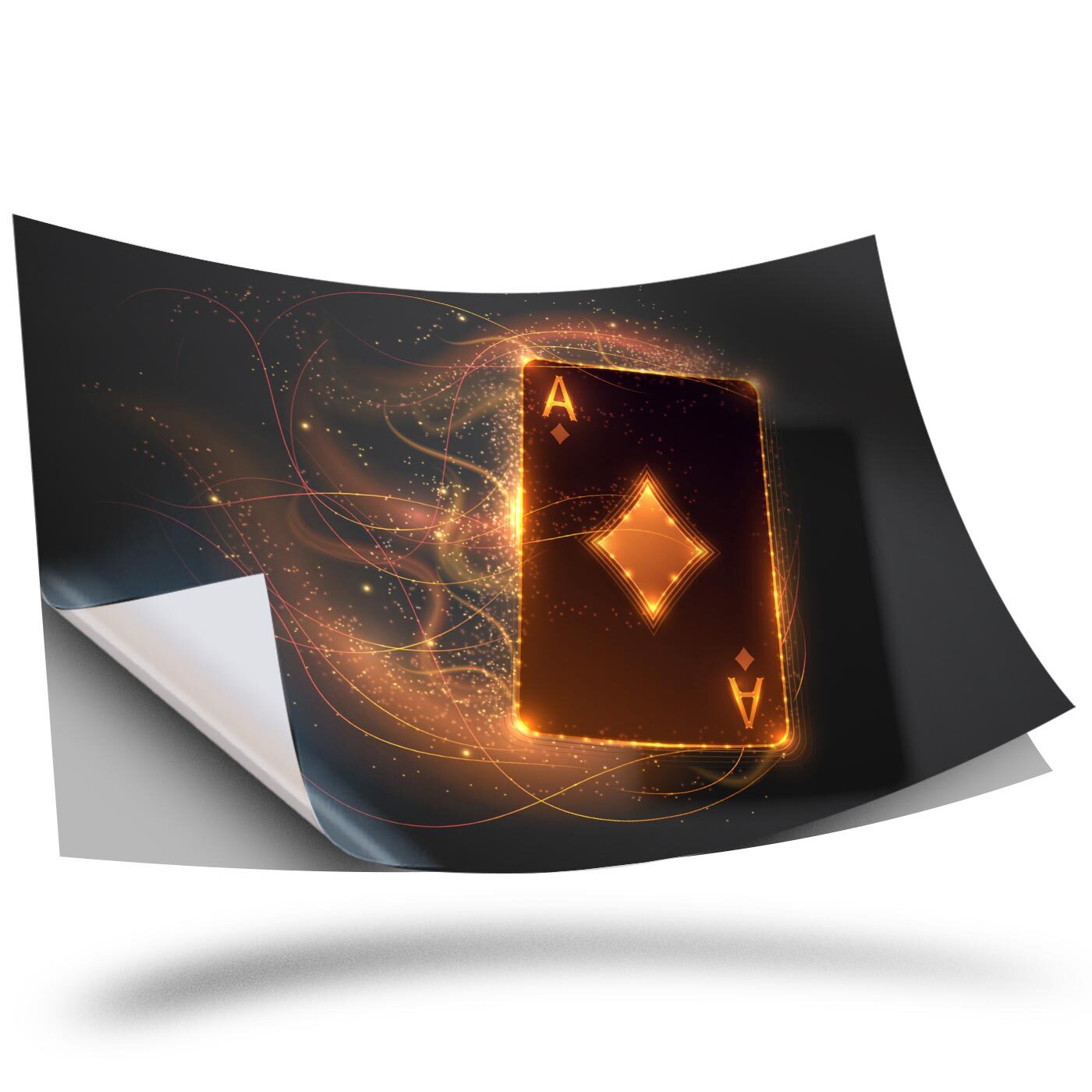 1 x Vinyl Sticker A3 - Ace Playing Card Casino Gambling #21102 | eBay