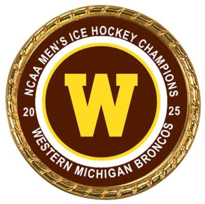 Tribute Coin Western Michigan Broncos 2025 Men's Ice Hockey Champions ...