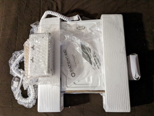 Patient Aid Medical Floor Scale Portable Digital Easy Read 550 lb White ...