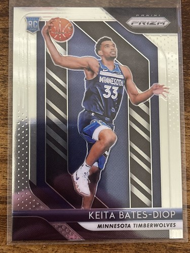 2018-19 Panini Prizm Keita Bates-Diop RC #47 Minnesota Timberwolves ...