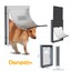 Large Aluminum Pet Dog Locking Screen Door Magnetic Flap Gate Screen ...