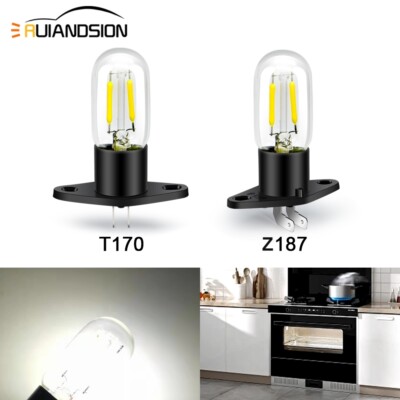 1PC T170 Z187 LED Bulb 25W Microwave Oven Lamp 2 Pin 110V For Panasonic ...