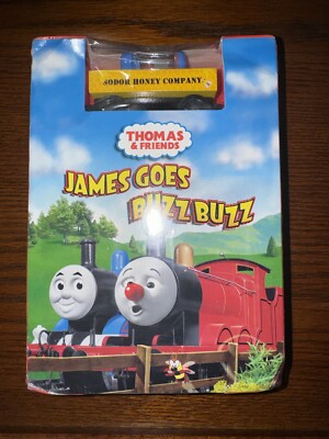 Thomas Friends - James Goes Buzz Buzz DVD 2009 w/Toy Train Sodor Honey ...