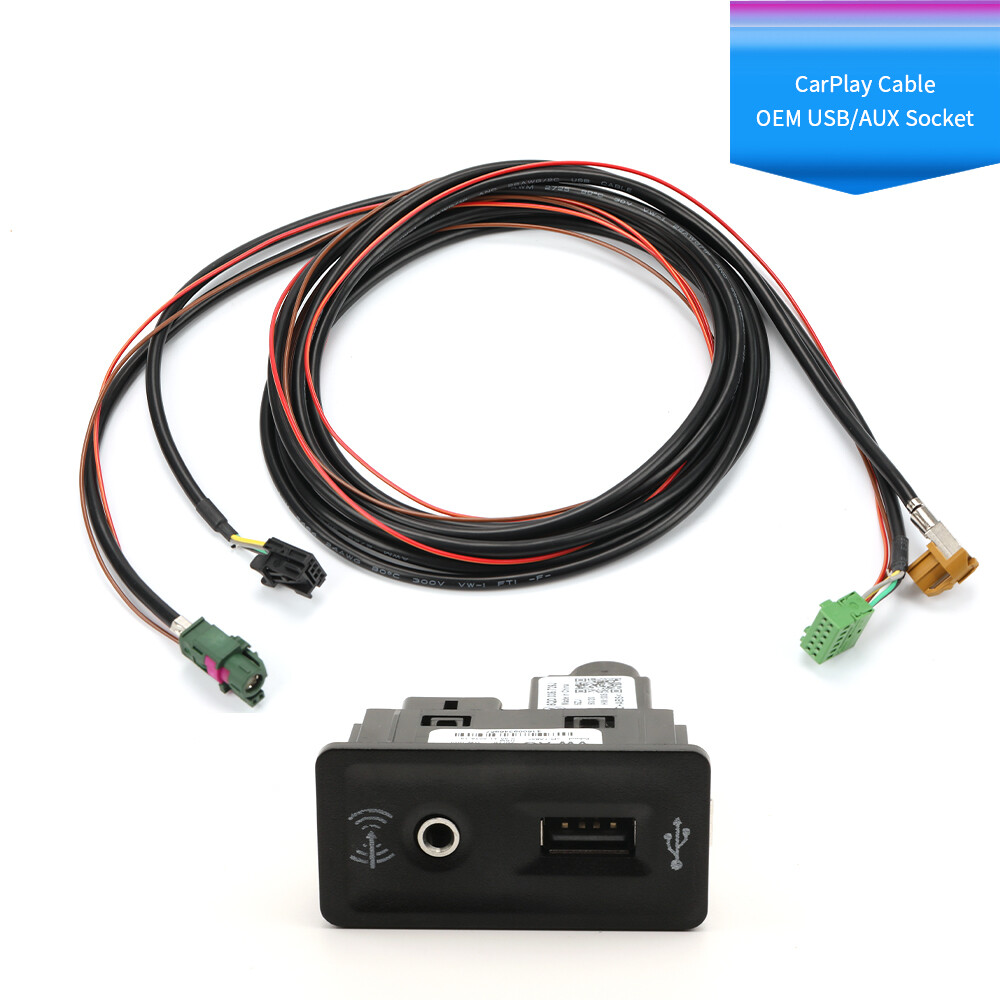 CarPlay Medien USB AUX AMI Sockel Kabel Installieren 5G0035222E Für VW ...