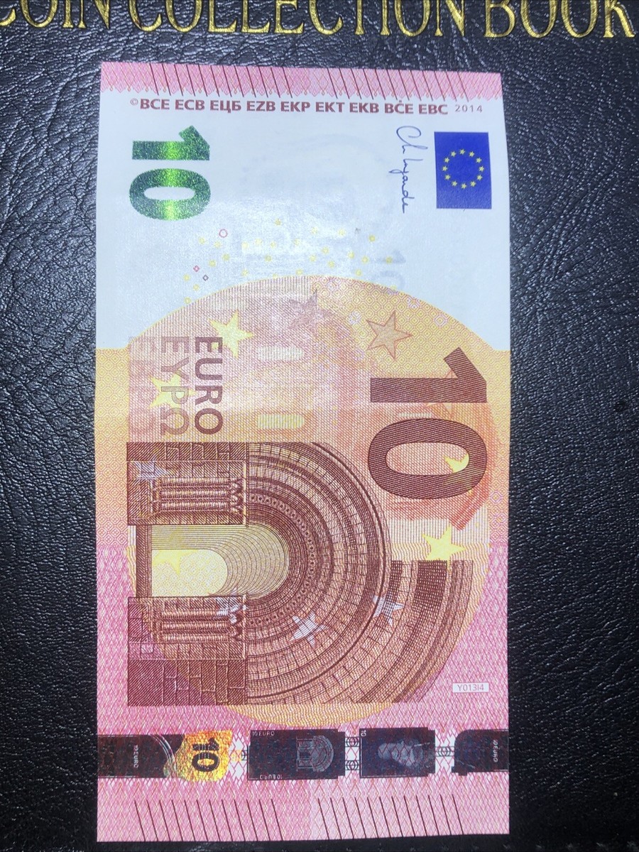 10 Euro Note Color