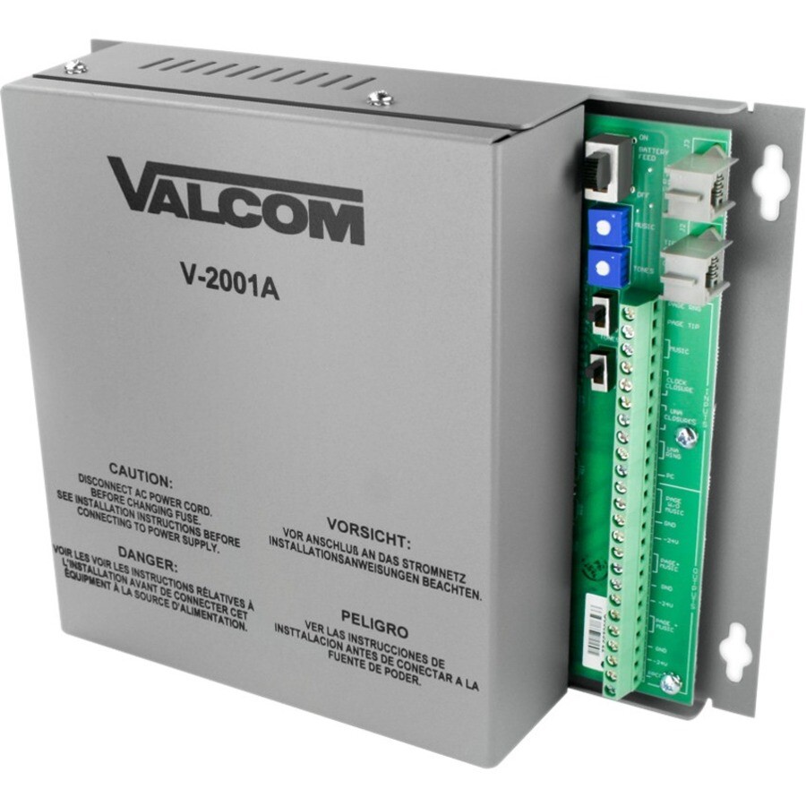 Valcom V-2001a Page Control - 1 Zone 1 Way Enhanced (v2001a ...
