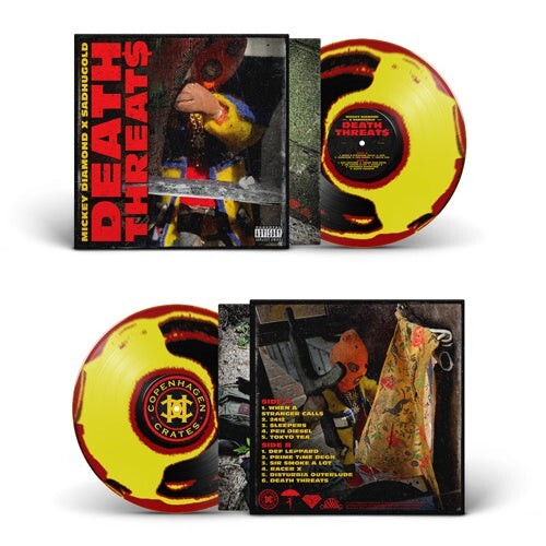 Mickey Diamond & Sadhugold - Death Threats, Vinyl LP (3 Color Swirl) | eBay