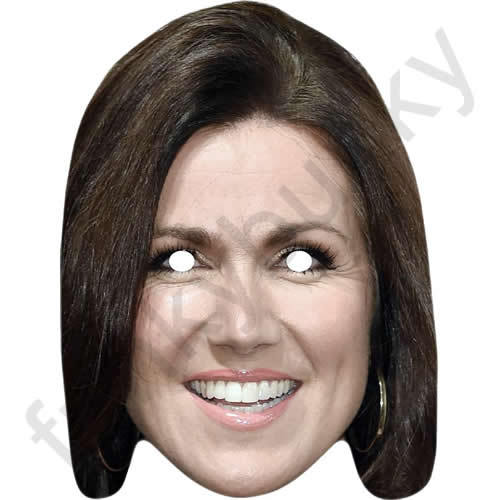 Susanna Reid Celebrity Card Face Mask - Ready To Wear - Fancy Dress | eBay