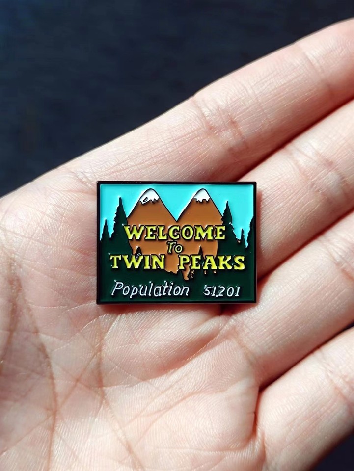 Twin Peaks David Lynch Enamel Lapel Pin Metal Badge Collection | eBay