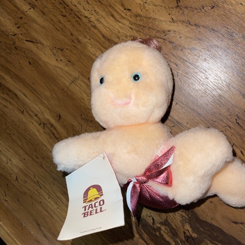 Hug A Bye Hugga Bunch Taco Bell Huglet Baby Plush Stuffed Doll Hallmark ...