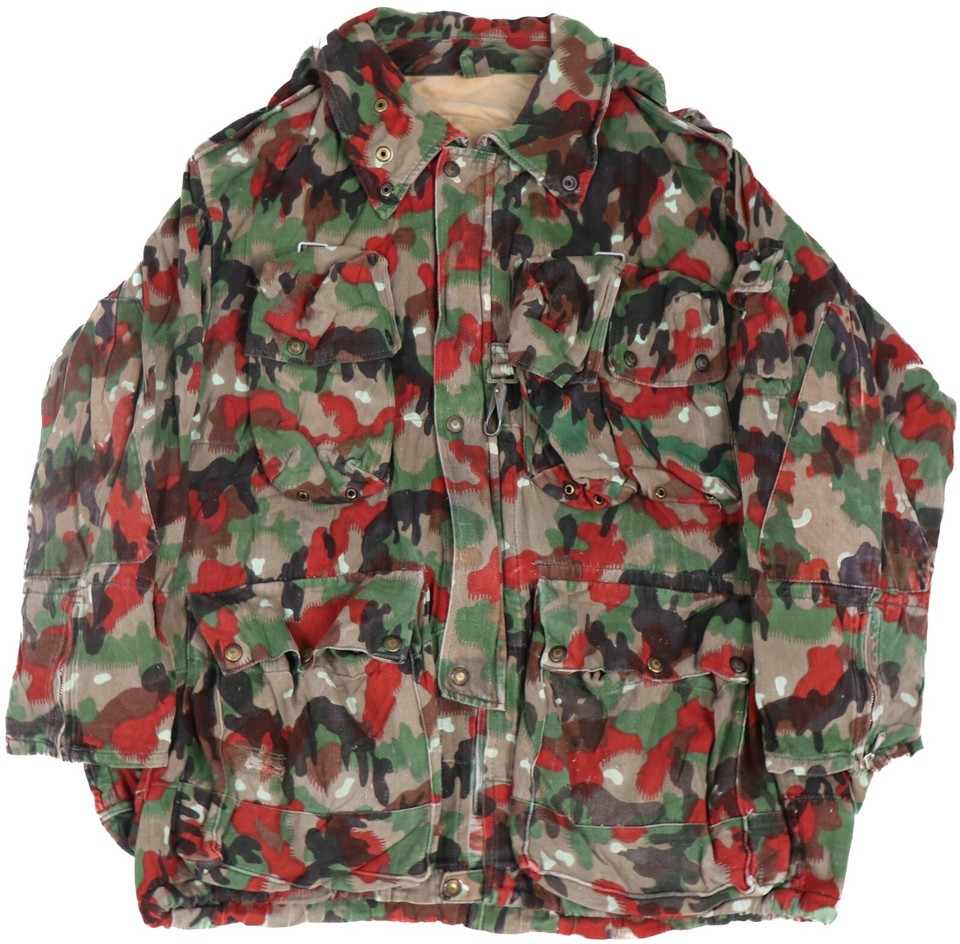 Large - Swiss Army M70 Alpenflage Parka Field Jacket Military ...