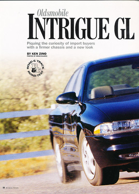 1997 Oldsmobile Intrigue GL Sedan - Road Test - Classic Original ...