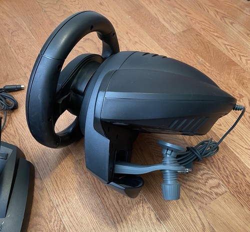 Microsoft Sidewinder Force Feedback Steering Wheel And Pedals X03-65739 ...