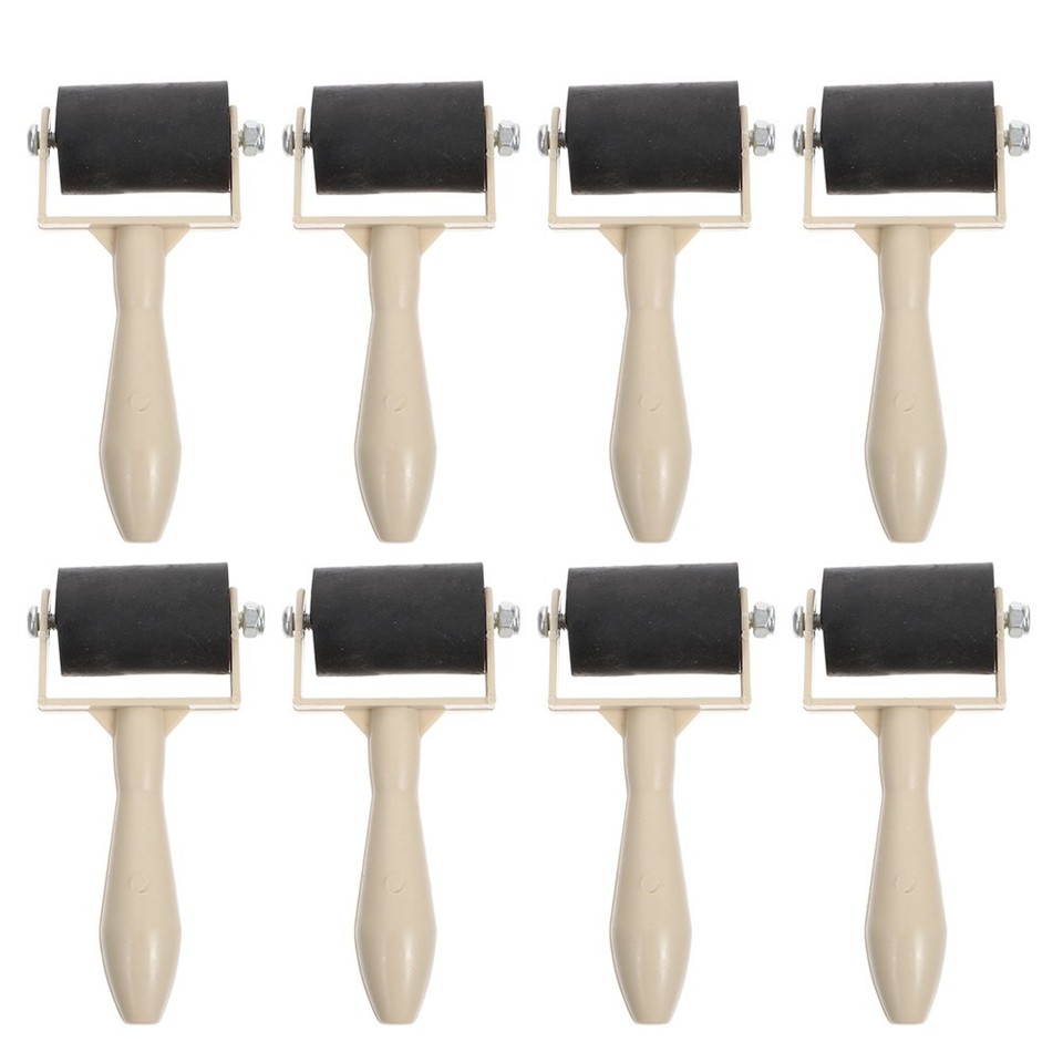 8 Pcs Portable Lint Roller Reusable Hand Wear-resistant Craft Kids ...