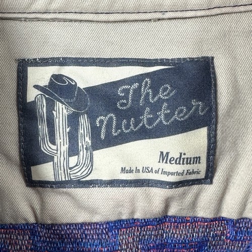 Chubbies The Nutter Medium Long Sleeve Button Shirt Shacket Colorful Aztec USA | eBay