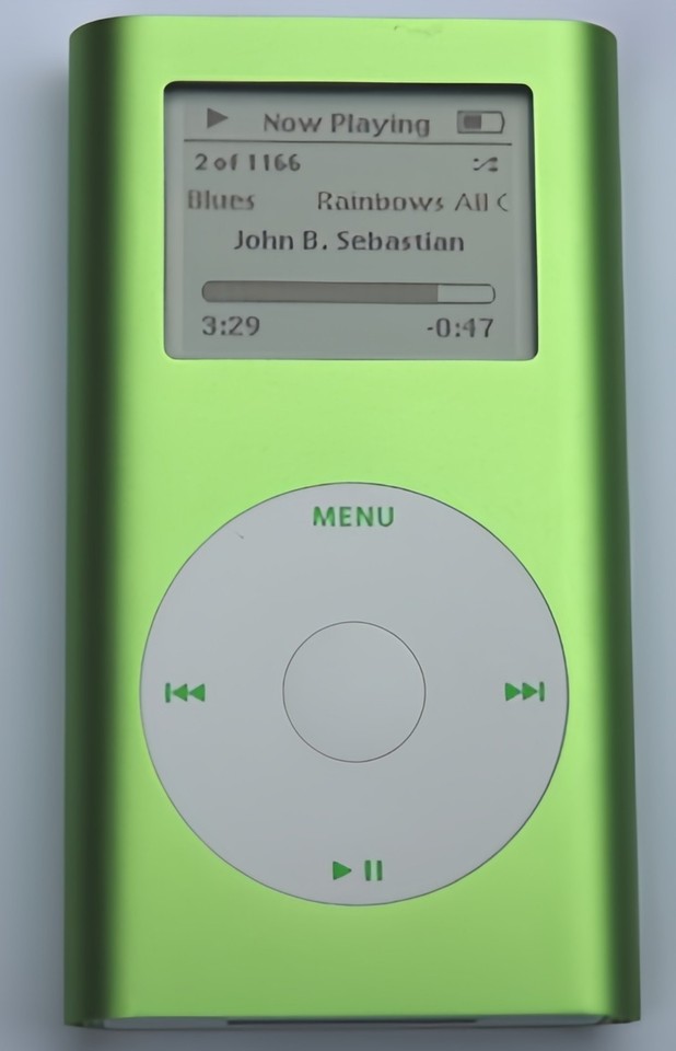 Apple iPod Mini 2nd Gen 4GB 6GB 8GB 128GB 256GB SSD Modded New Battery ...