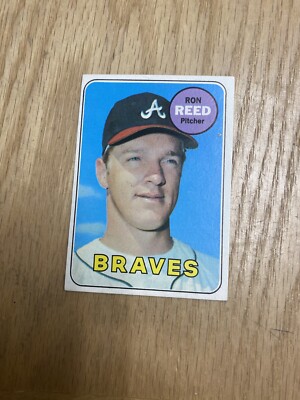 1969 Topps Baseball Ron Reed Atlanta Braves Card #177 | eBay