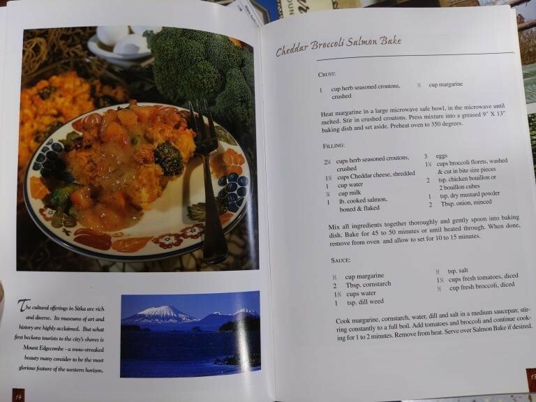 Alaskan Cooking~NEW~Last Frontier Cuisine & Photos~Arctic Circle~Alaska ...