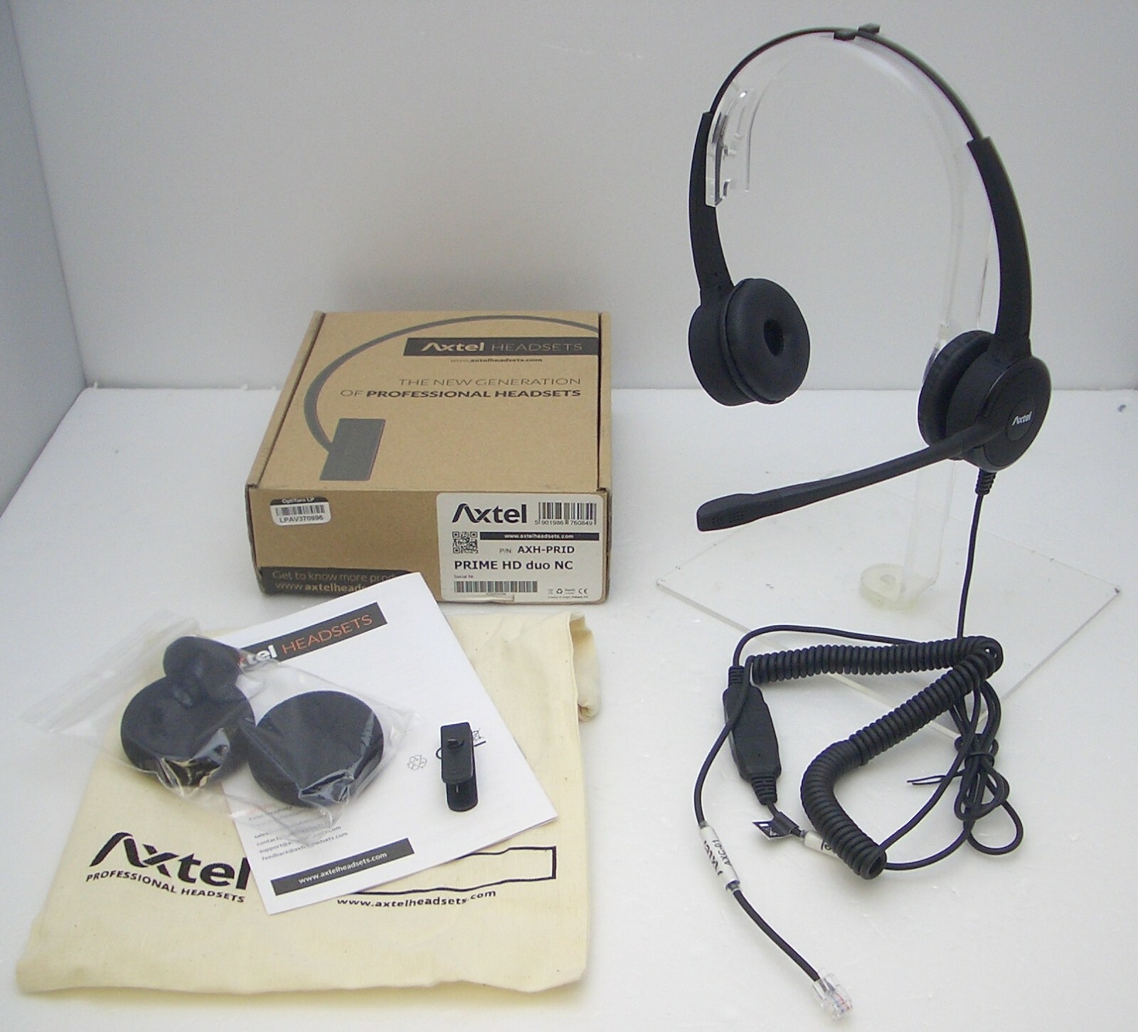 OFFICE Prime HD Duo NC Headset for Avaya Mitel Hybrex Toshiba Ascom NEC ...