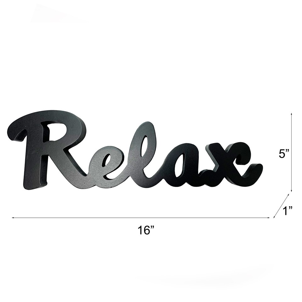 Wood Letters Table Top Sign Free Standing Letters Wall Decoration Word ...