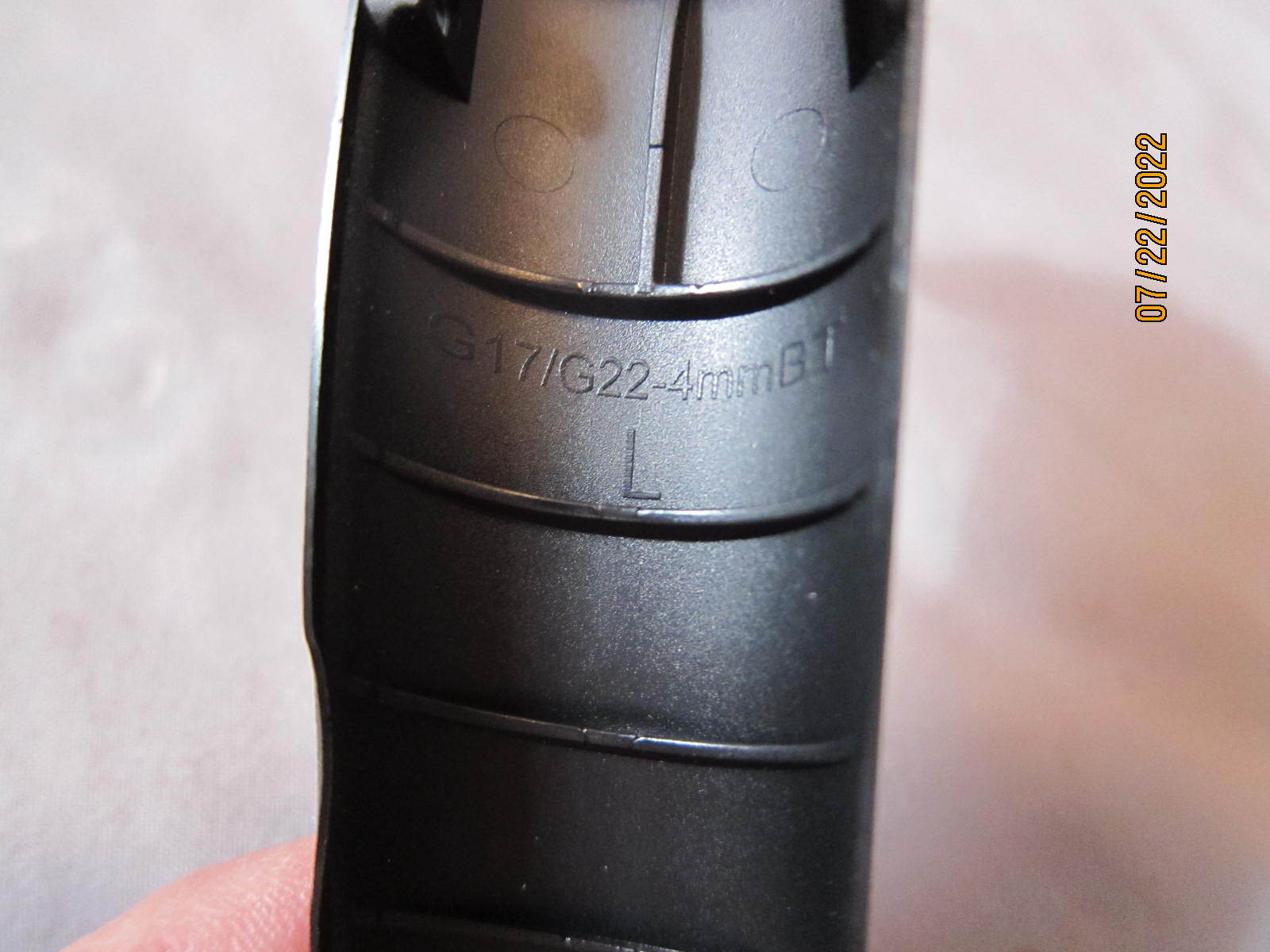 New GLOCK Safe Action Back Straps G17/22 Gen 4 & 5 Models G17 G22 | eBay