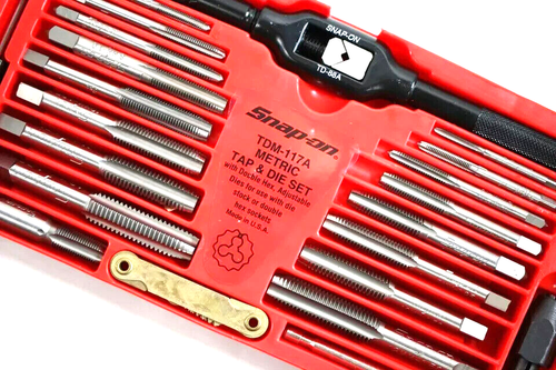 Snap-on 41pc Metric Tap and Die Set TDM117A for sale online | eBay