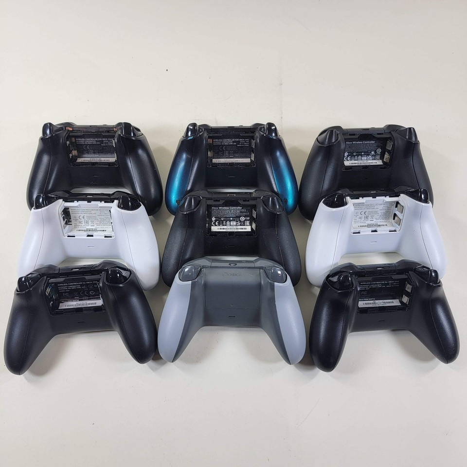 Broken Lot of 9 Microsoft Xbox One Wireless Controllers READ | eBay