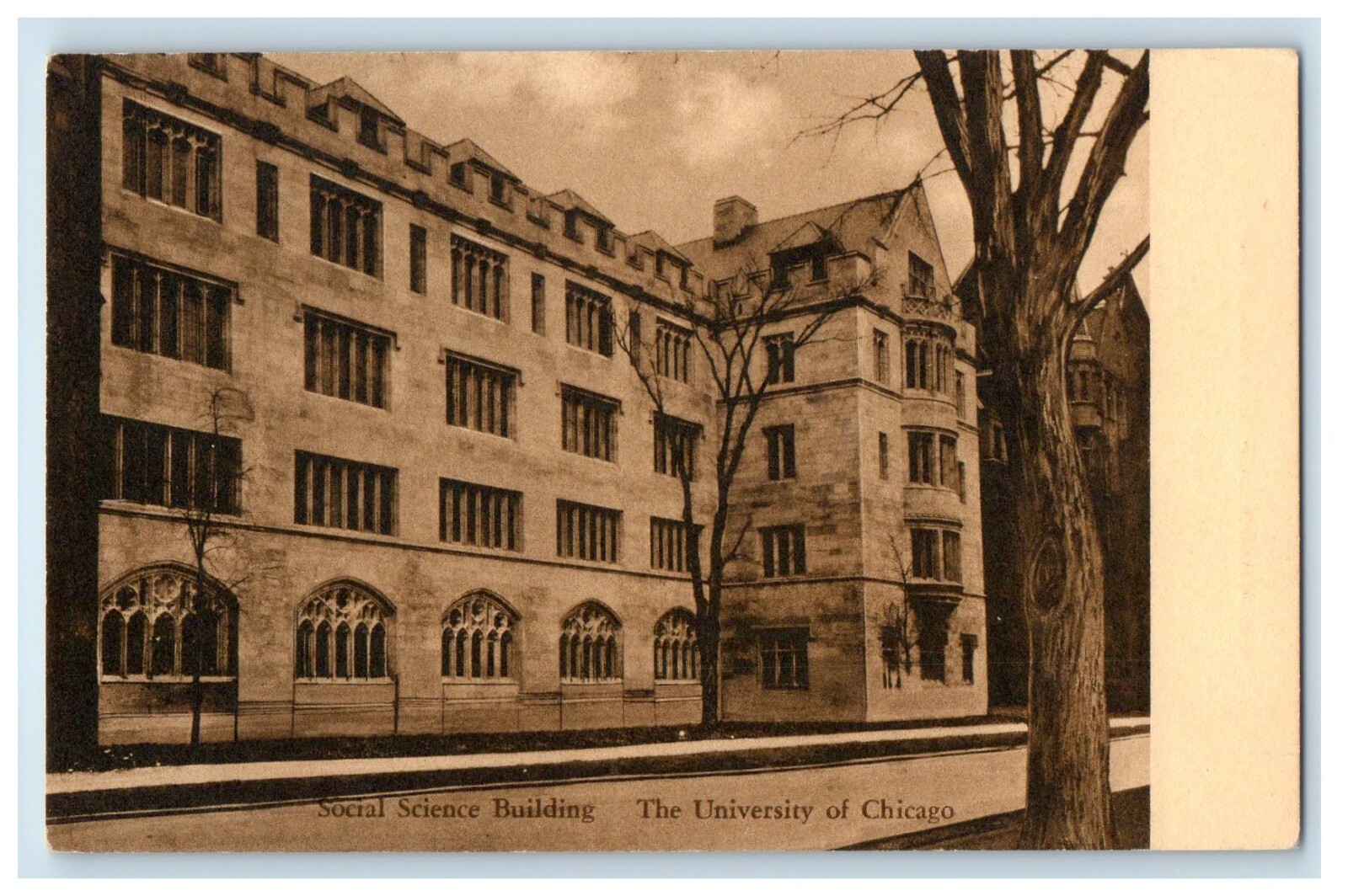 c1910's Social Science Building The University Of Chicago Illinois IL ...