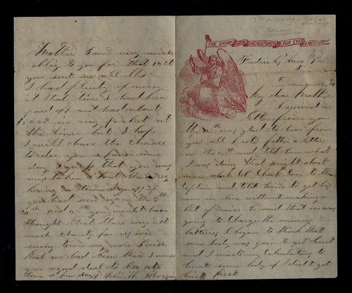 CIVIL WAR LETTER - 7th Indiana Infantry - BATTLE FREDERICKBURG ...